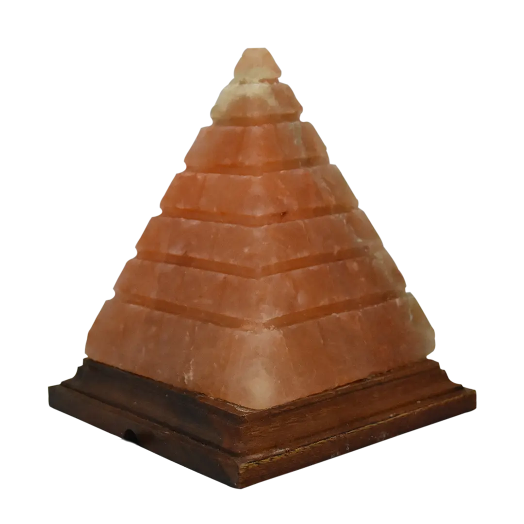 Himalayan Salt Lamp Pyramid Shape - Nabat Organic
