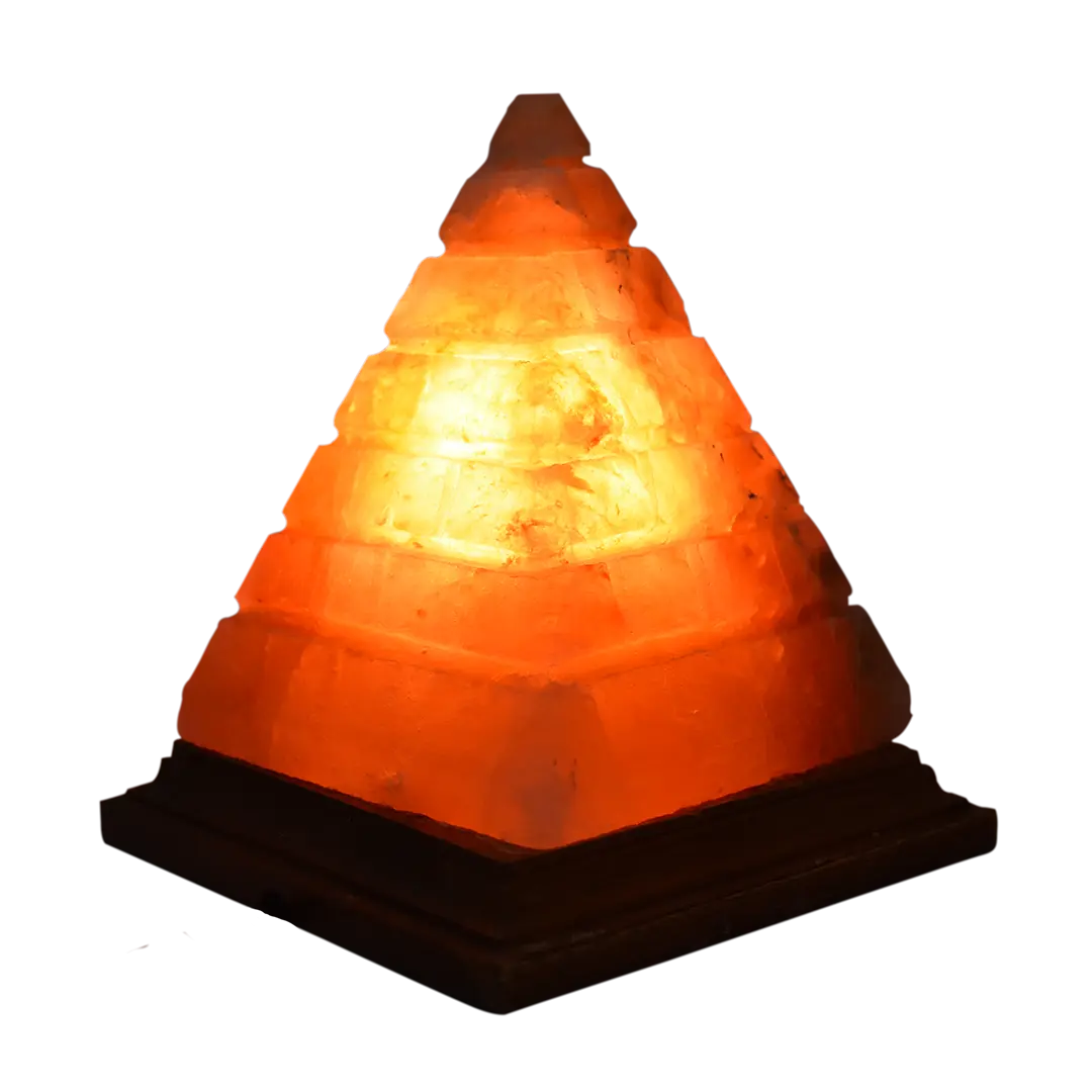 Himalayan Salt Lamp Pyramid Shape – Nabat Organic