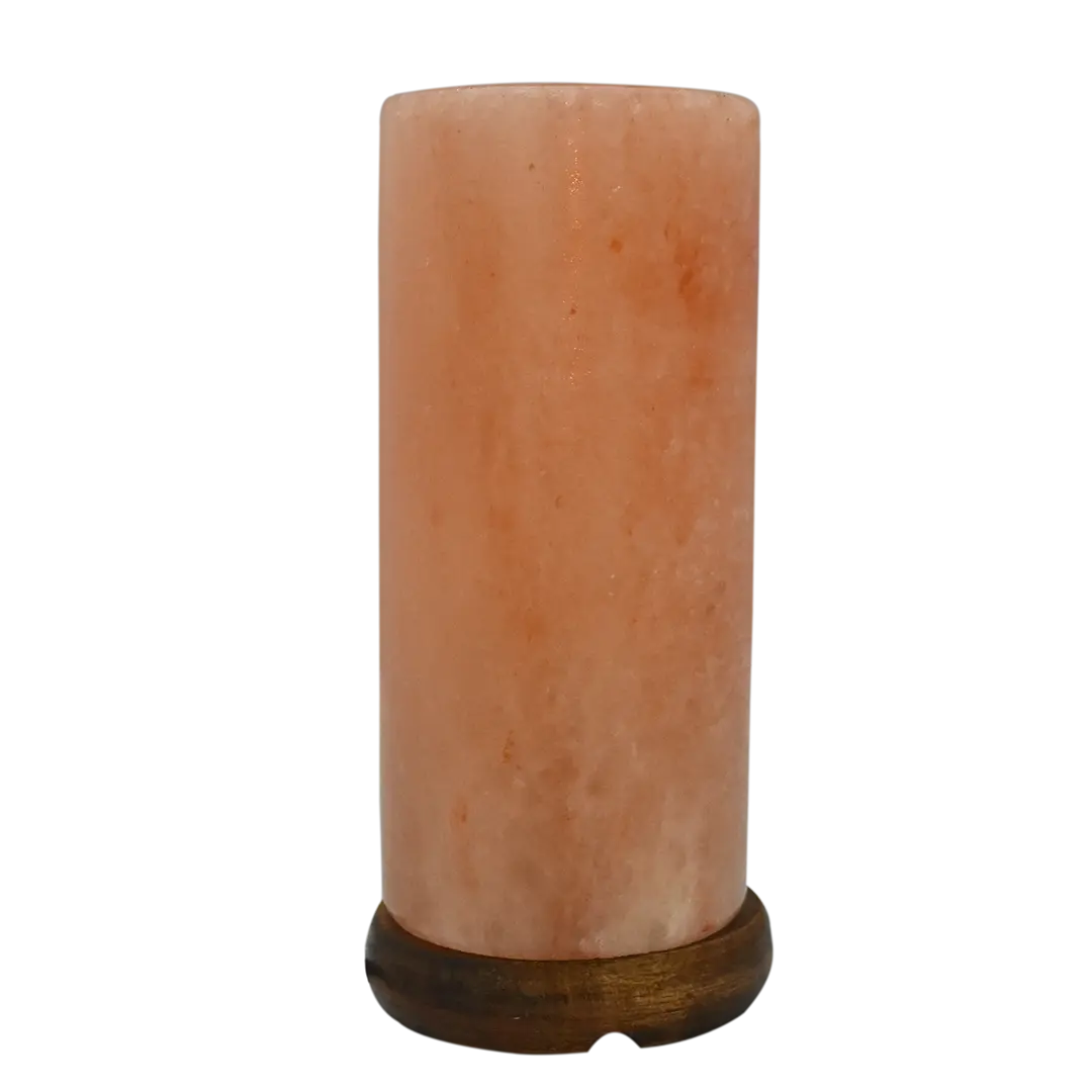 Himalayan Salt Lamp Cylinder Shape – Nabat Organic