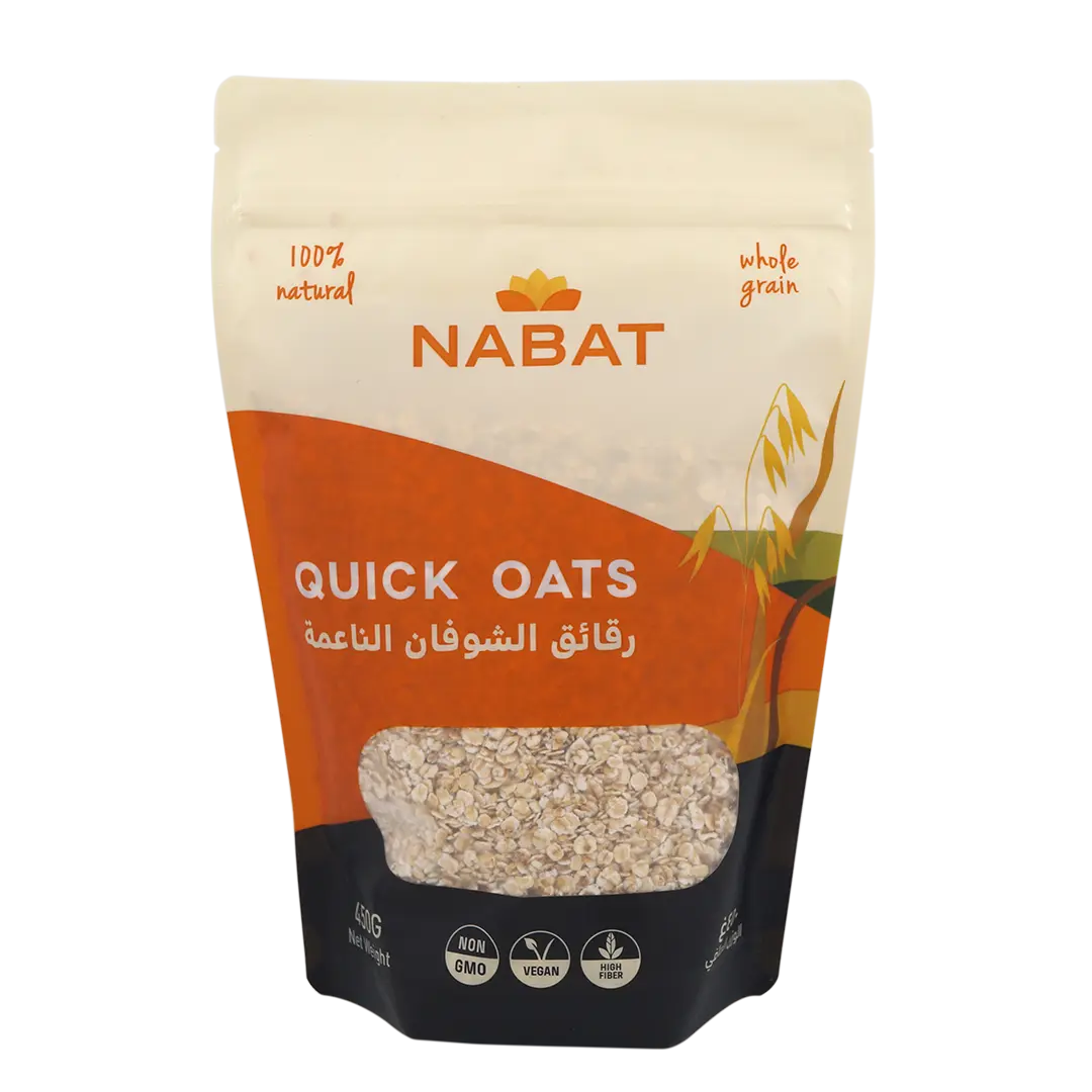 Natural Quick Oats - Nabat Organic