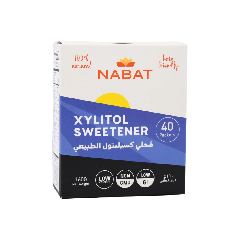 Natural Xylitol 40 Packets - Nabat Organic