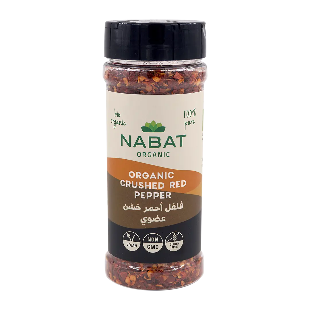 Organic Crushed Red Pepper - Nabat Organic