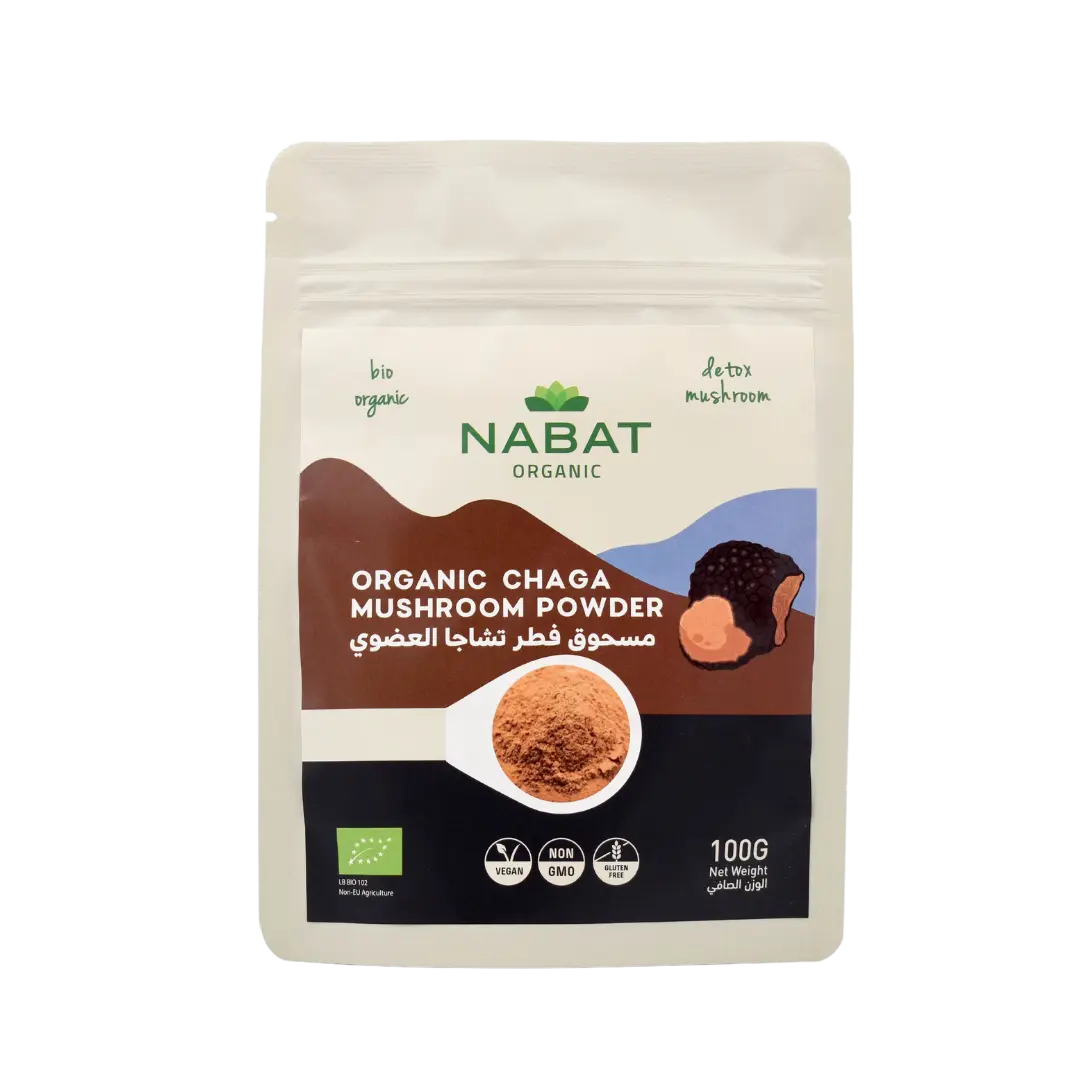 Organic Chaga Mushroom Powder - Nabat Organic